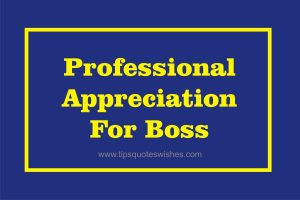 60 Appreciation And How To Praise Your Boss In Words (Thank You ...