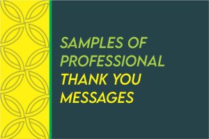 50 Thank You Message To Training Facilitator And Organizers ...